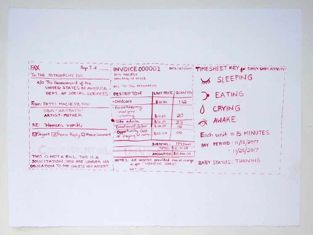 Invoice the Patriarchy — Patti Maciesz