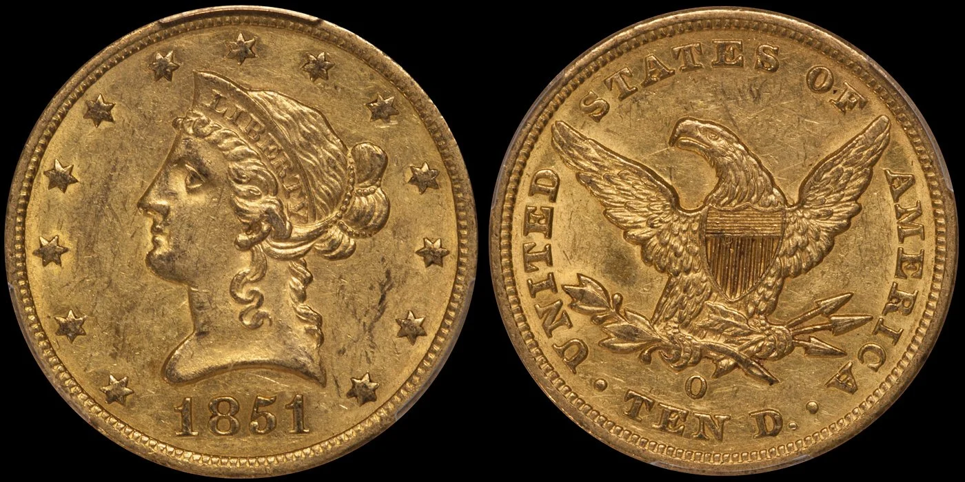 Assembling New Orleans Gold Coins Set | Douglas Winter Numismatics ...
