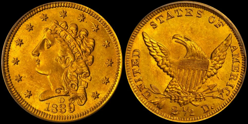 The Dozen Greatest Dahlonega Gold Coins | Rare Gold Coins - Douglas ...