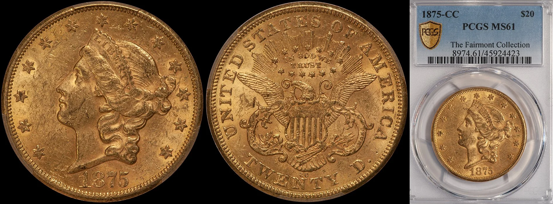 An 1870-CC $20.00 Sells For $1.62 Million (!) — Douglas Winter Numismatics
