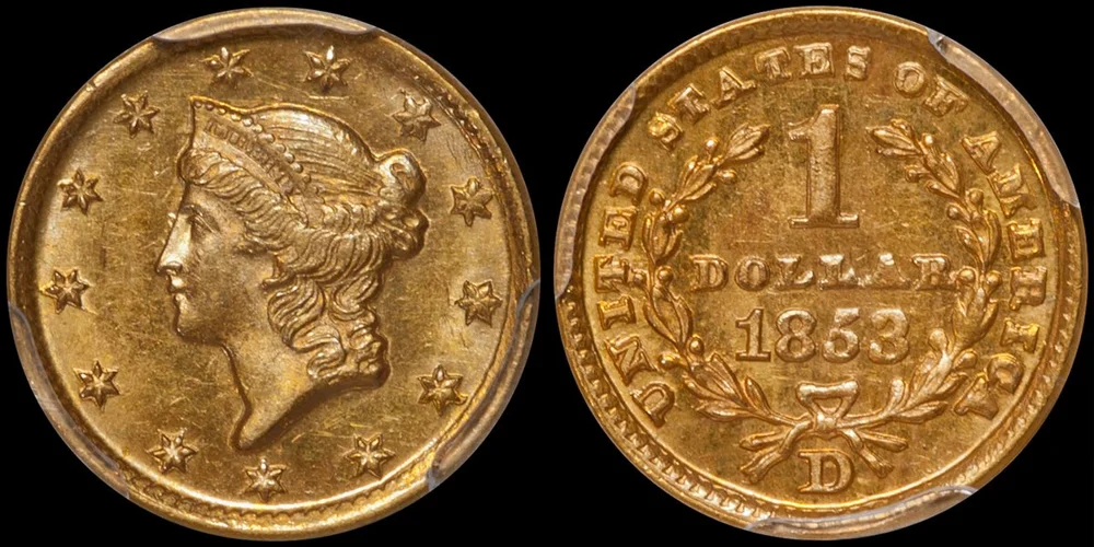 Dahlonega Gold Dollars: Intro & Overview | Douglas Winter Numismatics ...