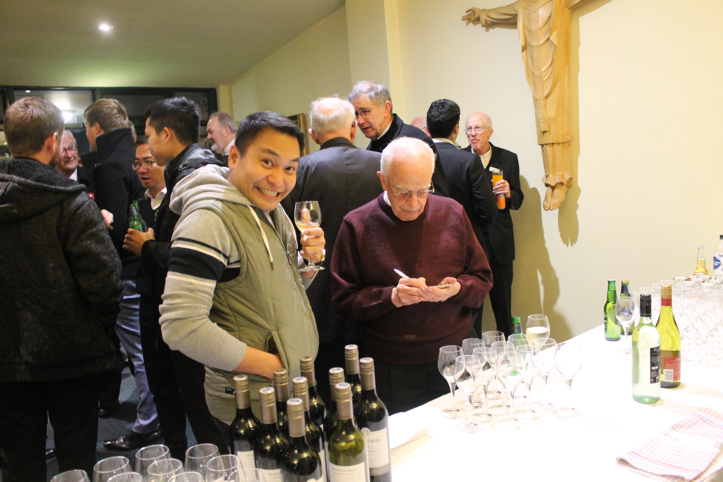 Corpus Christi feast priests dinner — Corpus Christi College