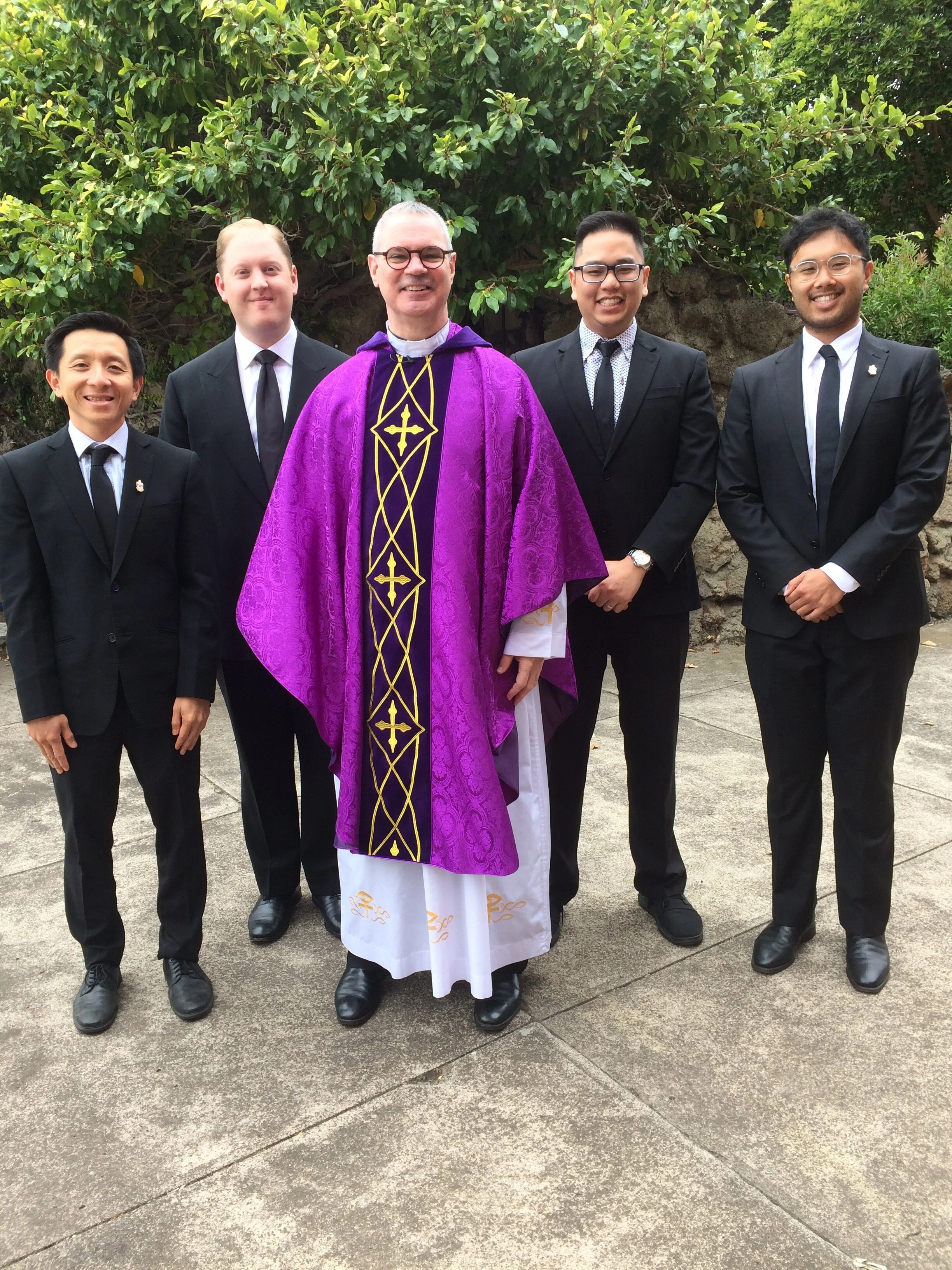 Victorian Bishops visit the seminary — Corpus Christi College