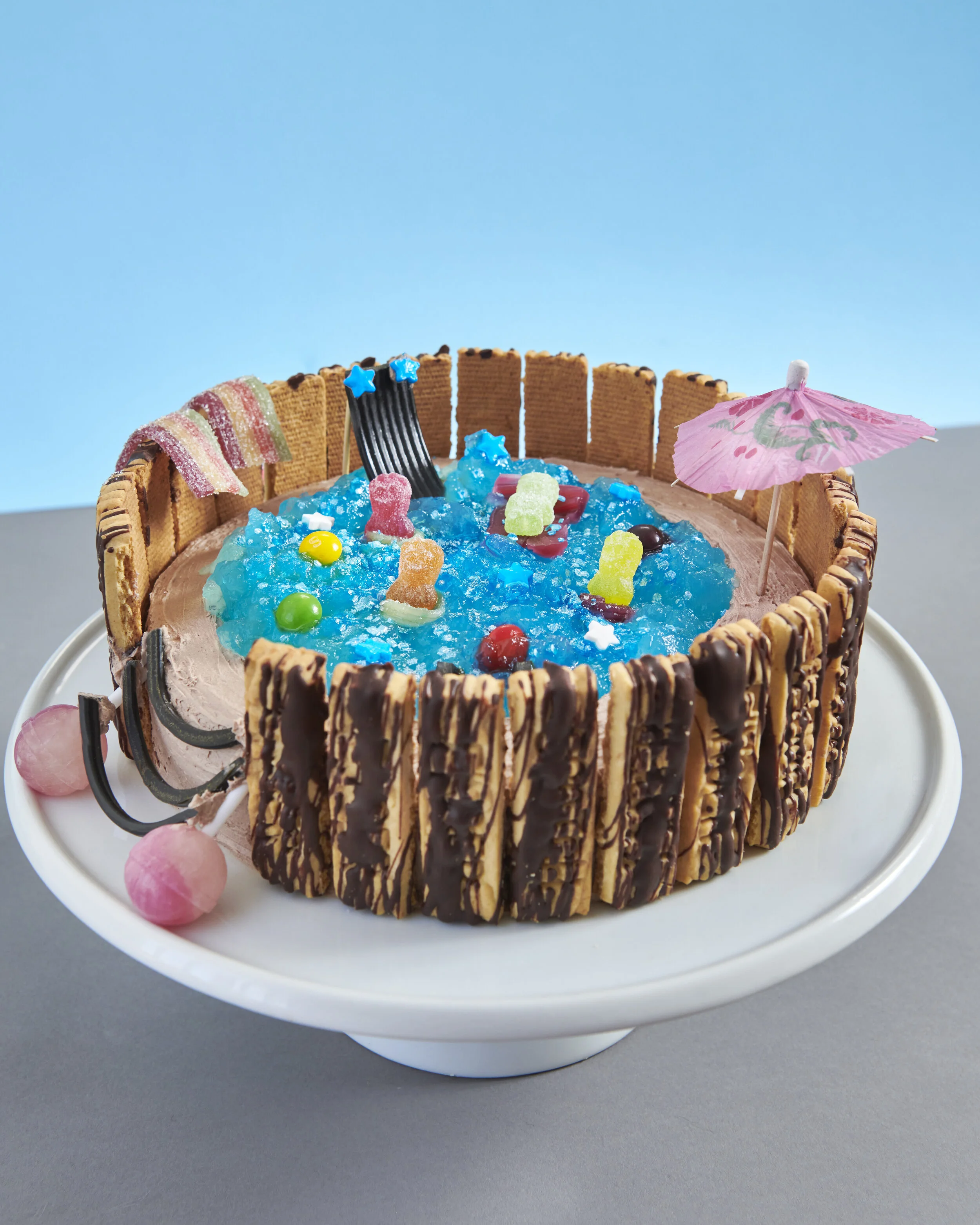 Swimming Pool Cake — Zacchary Bird