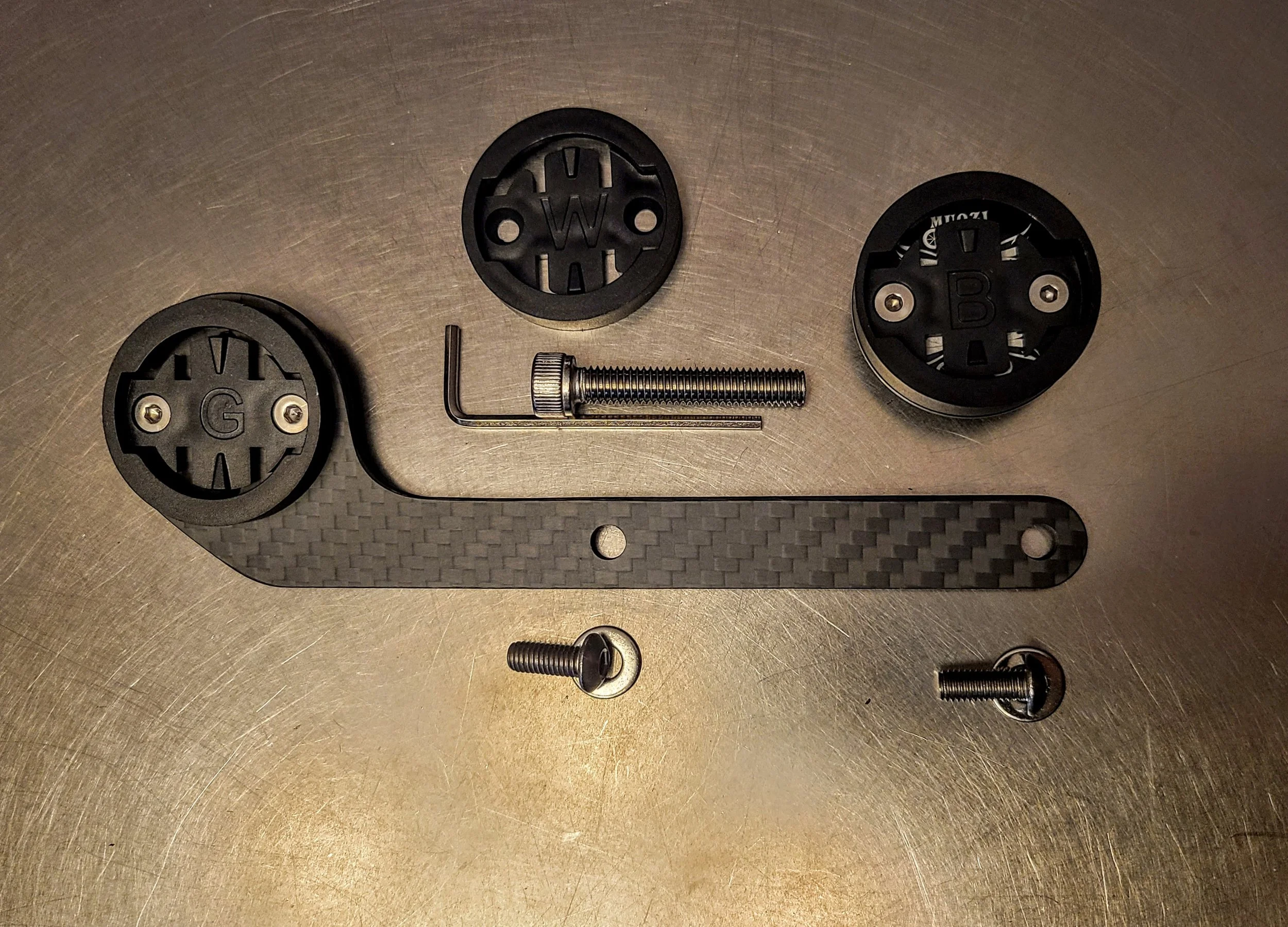 NAVIGATOR CARBON BRACKET : NEW - now Universal for Wahoo / Garmin Edge ...