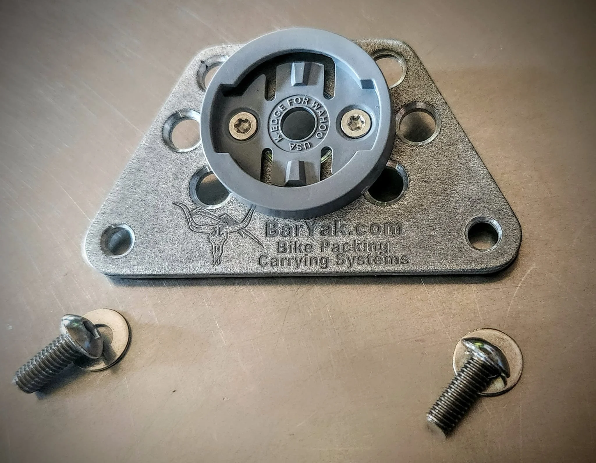 BarYak Aluminum Accessory grid Wedge 1/4 cam — BarYak | Bikepacking ...