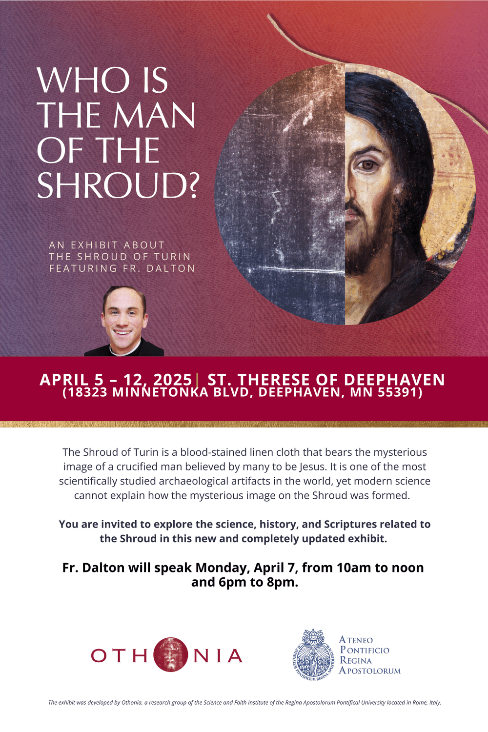 Shroud of Turin Exhibit — St. Therese Parish