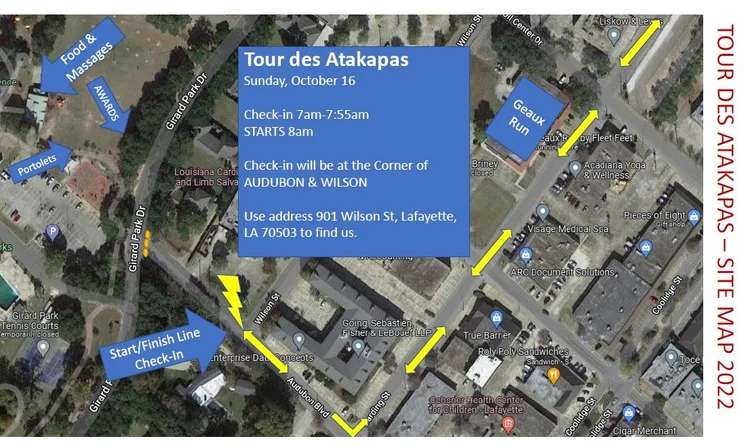 Tour des Atakapas @ Festivals Acadiens et Créoles | Run | Duathlon — TRAIL