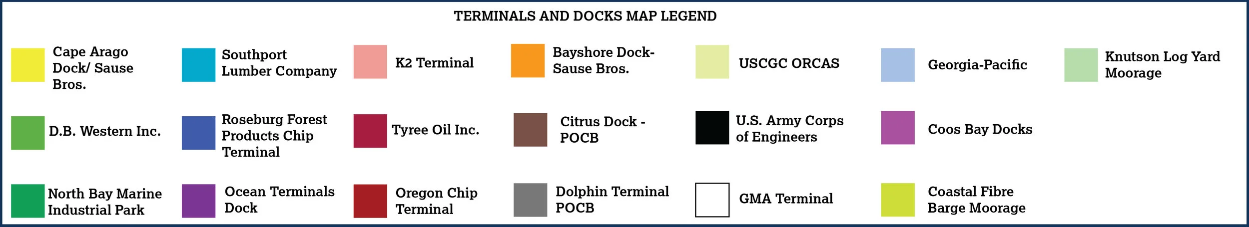 Terminals & Docks — Port of Coos Bay - Oregon's Seaport