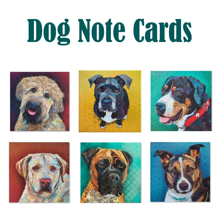 Flat Note Cards Dogs Artist Dawn Allen flat-note-cards-dogs-artist-dawn-allen