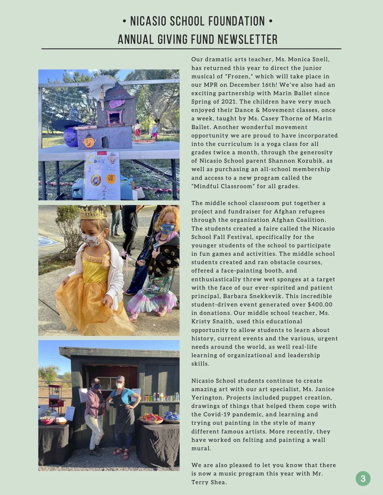 Home — Nicasio School Foundation