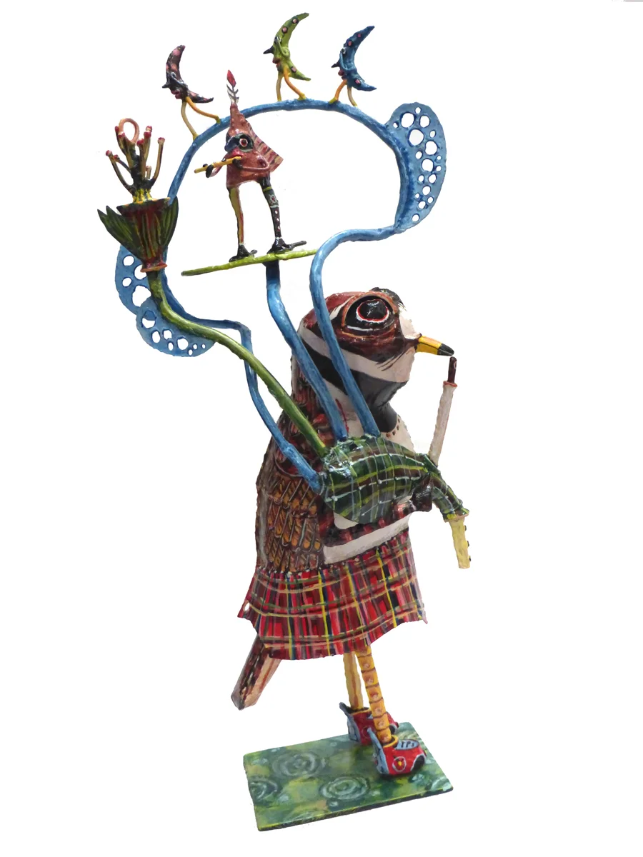 Bill Reid | Painted Metal Sculpture | Tory Folliard Gallery | Art ...