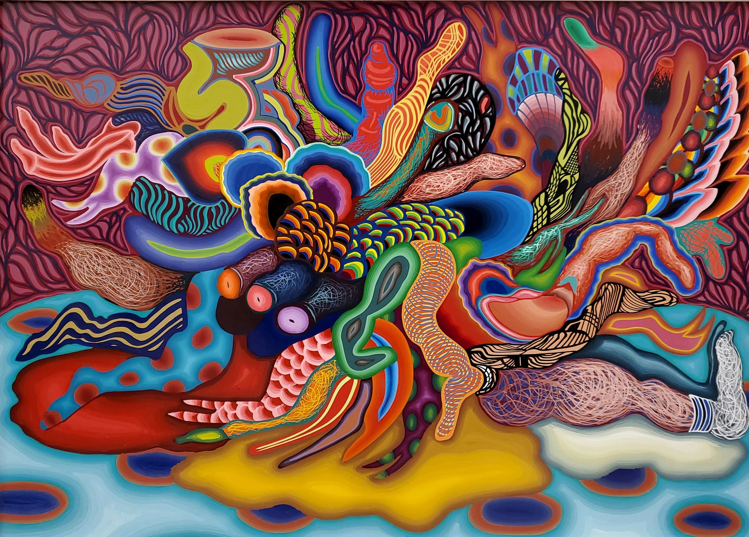 Ben Grant | Abstract Painting | Tory Folliard Gallery | Art Gallery ...