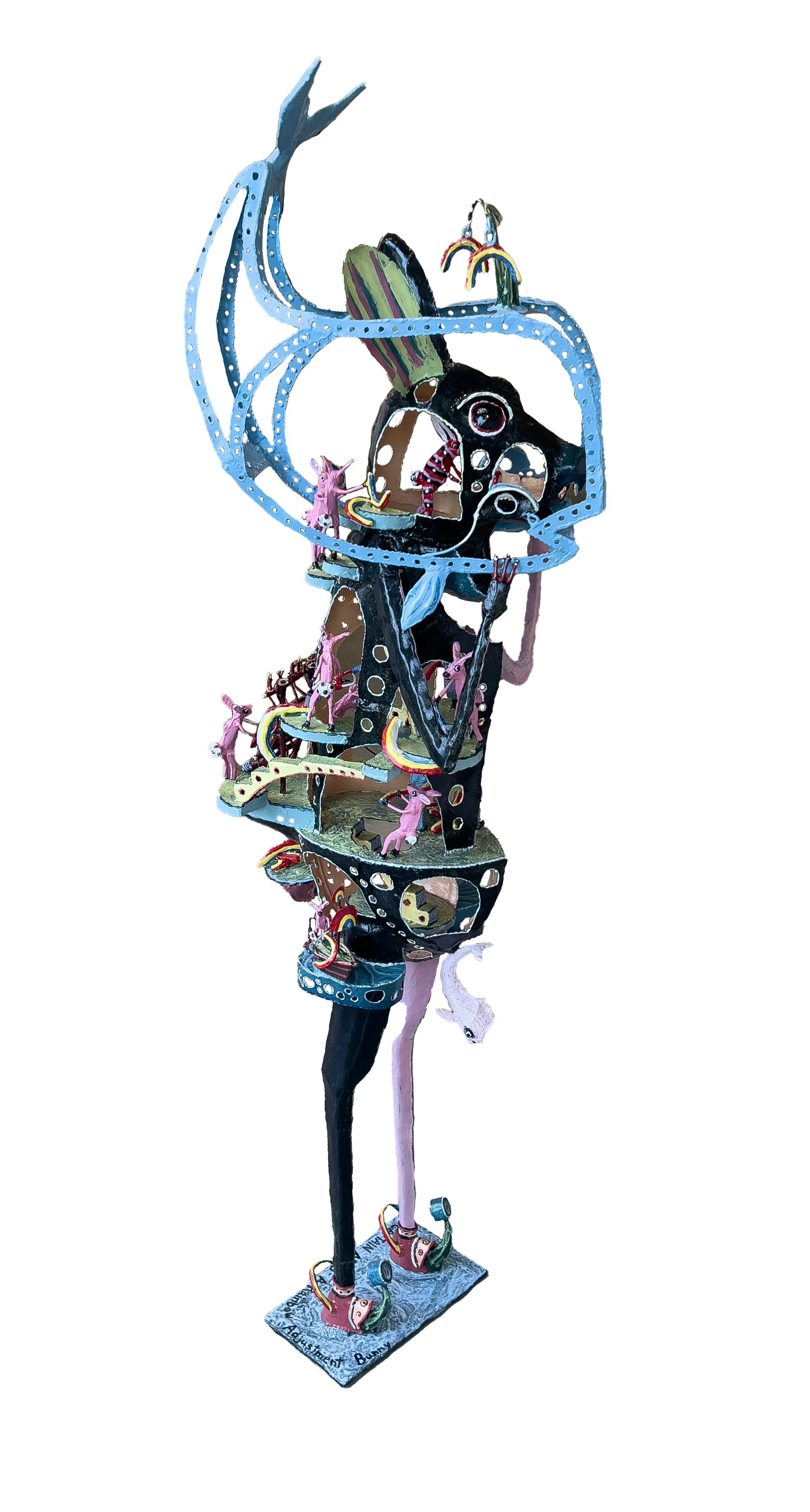 Bill Reid | Painted Metal Sculpture | Tory Folliard Gallery | Art ...