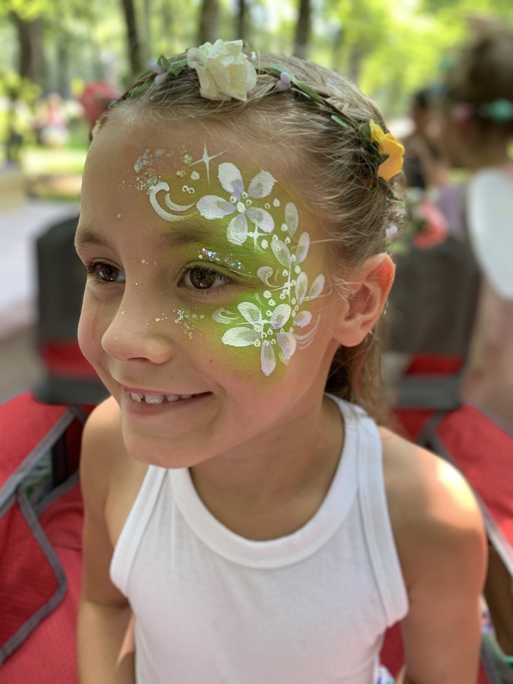 Face Painting Flower