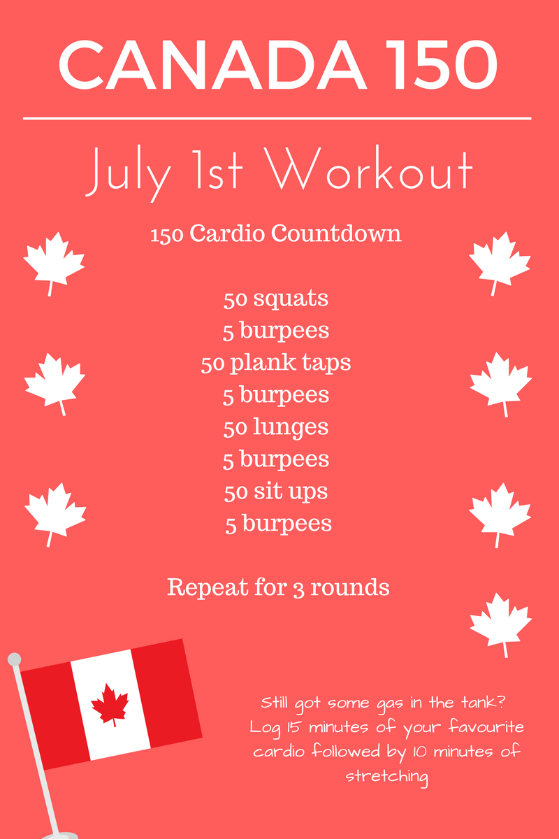 Canada 150 Workout — Encompass Fitness