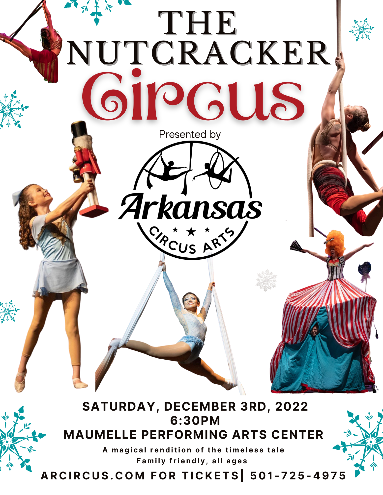 The Nutcracker Circus is Back! | Arkansas Circus Arts