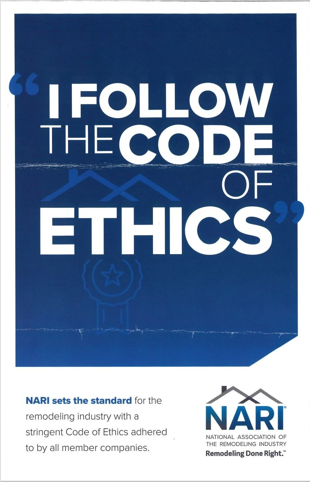 OJ Follows the NARI Code of Ethics — Olson & Jones