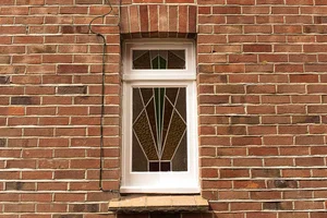 Refurbishing a 1930s stained glass window | Fifi McGee
