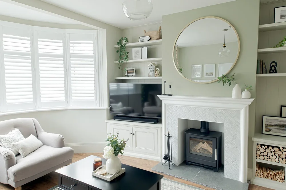 Our Living Room Design: Before & After | Fifi McGee