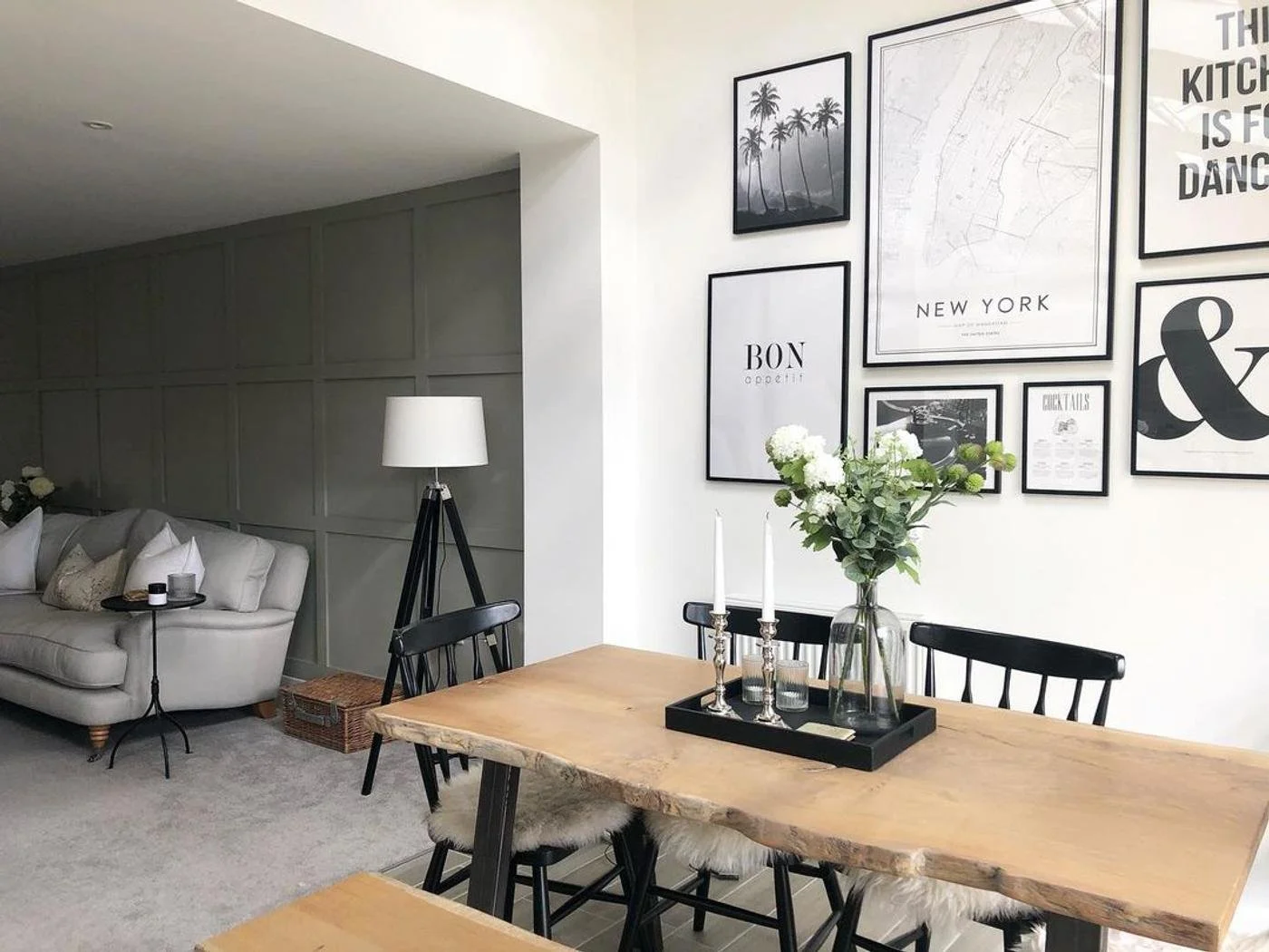Living Room Dining | Baci Living Room