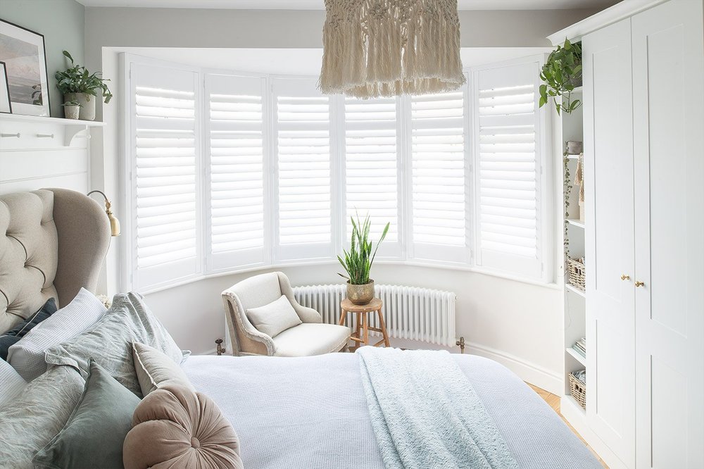 A curved radiator for a bay window | Fifi McGee