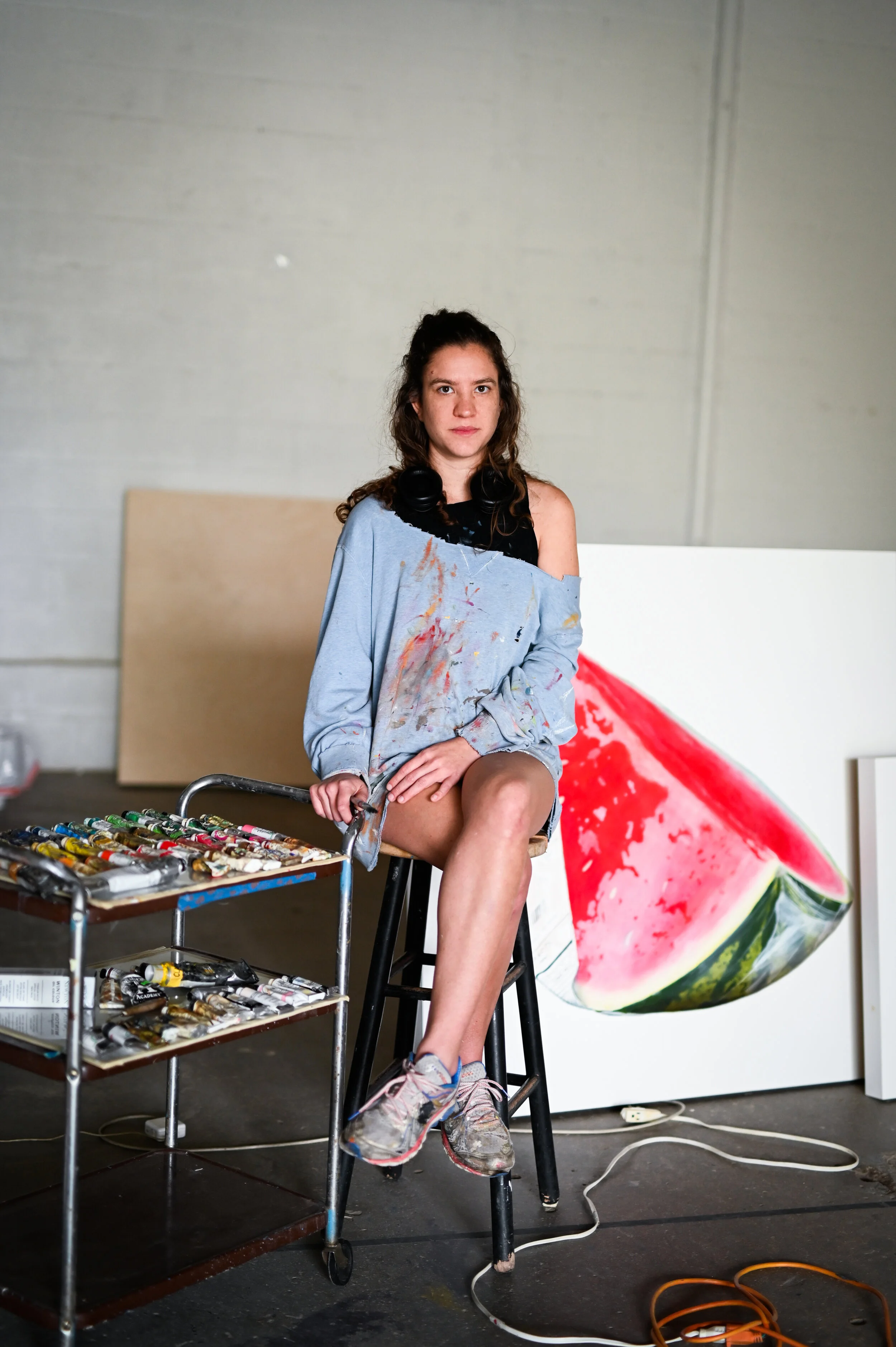 Wendy Bowman In The Studio with Eva Marengo Sanchez — Wendy Bowman Butler