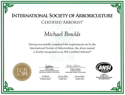 Why Hire an I.S.A. certified Arborist? Find out why — Arbor Tech
