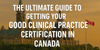Guide to Good Clinical Practice Certification in Canada 2025