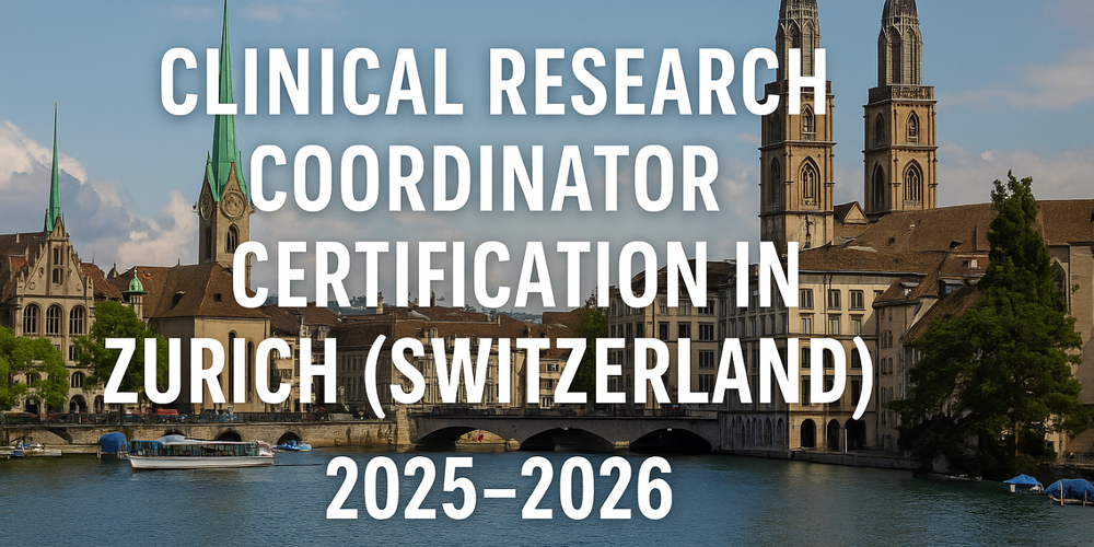 CRC Certification in Zurich Switzerland 2025-2026