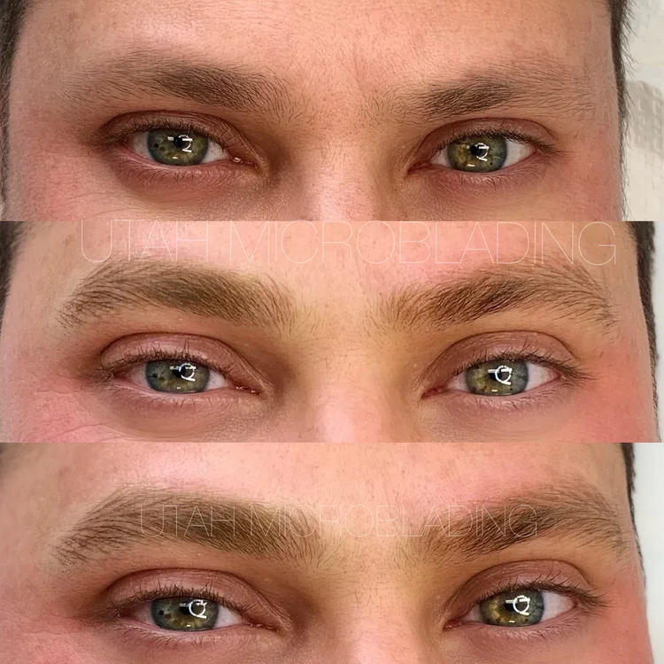 Male Eyebrows in Salt Lake City, Utah — Utah Microblading