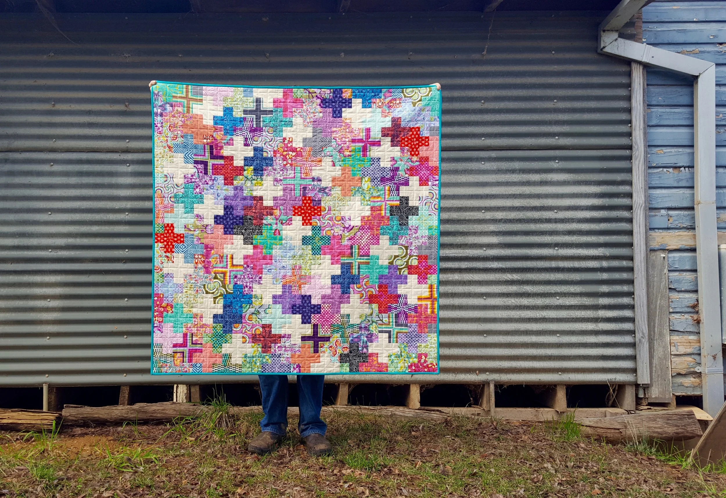 Crossed Paths Quilt — Tales of Cloth | English Paper Pieces