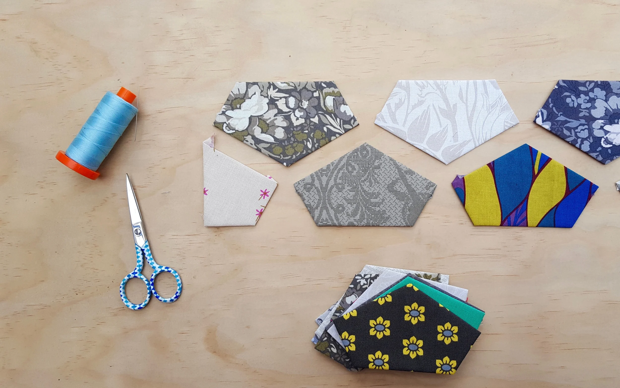 EPP.101 - Planning and Stitching — Tales of Cloth | English Paper Pieces