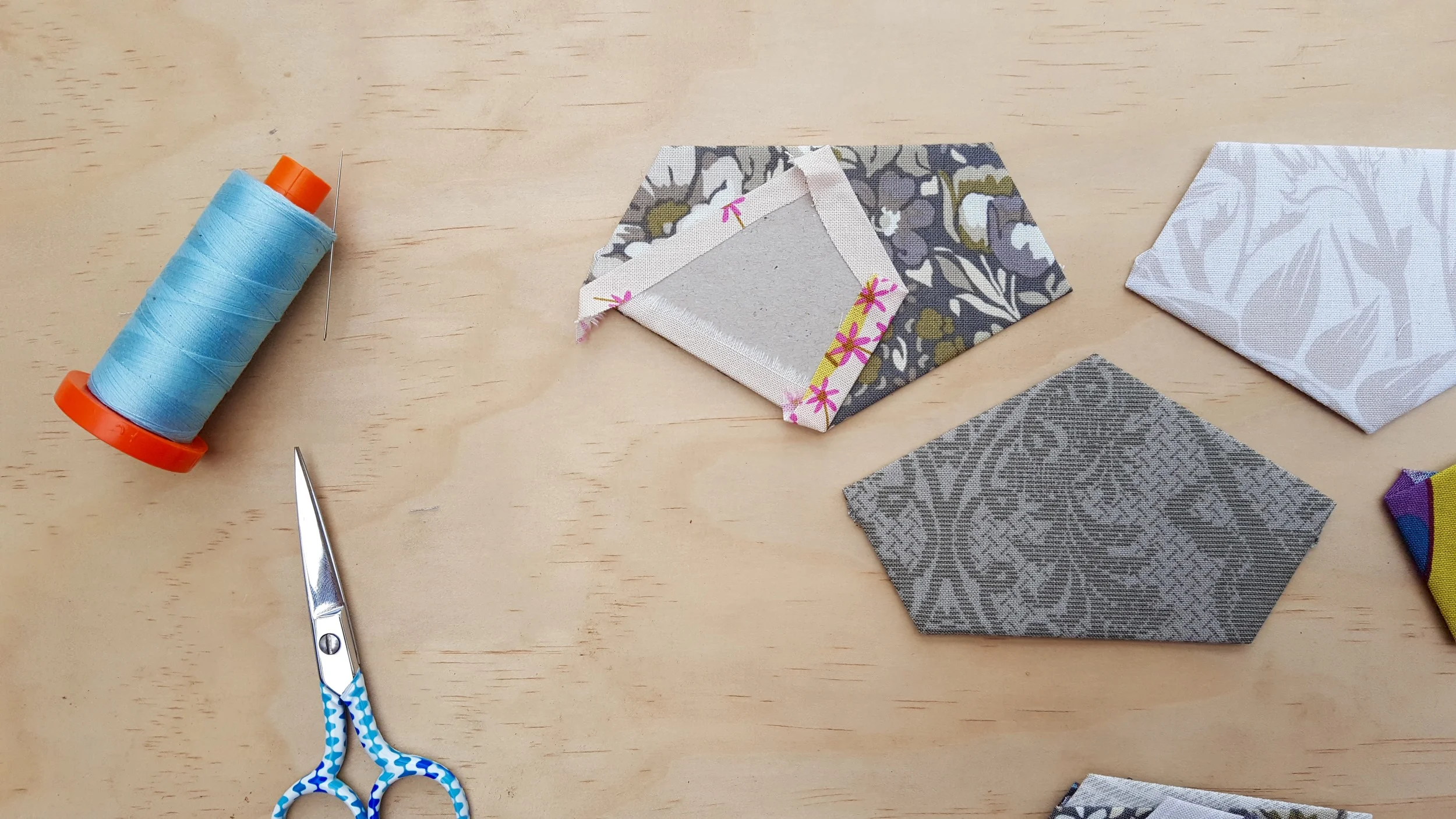 EPP.101 - Planning and Stitching — Tales of Cloth | English Paper Pieces