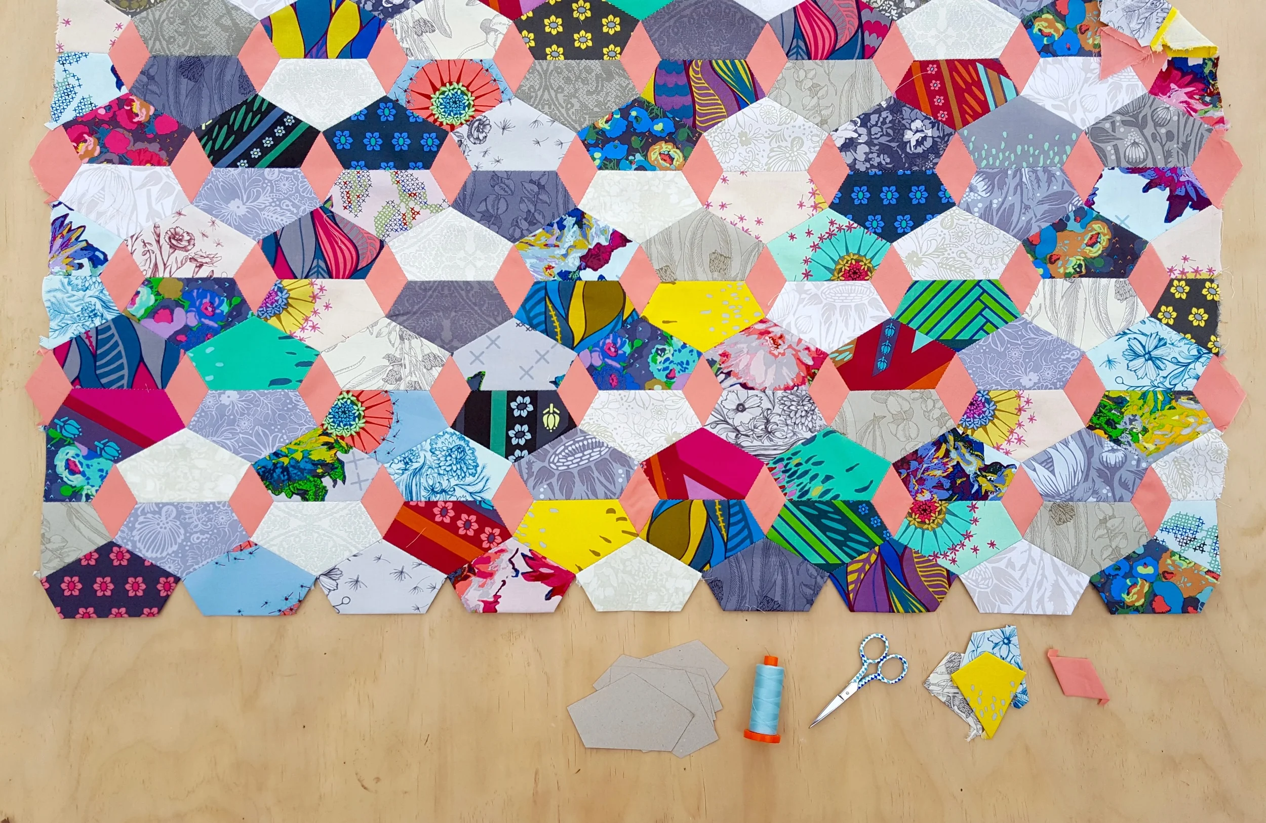 EPP.101 - Planning and Stitching — Tales of Cloth | English Paper Pieces