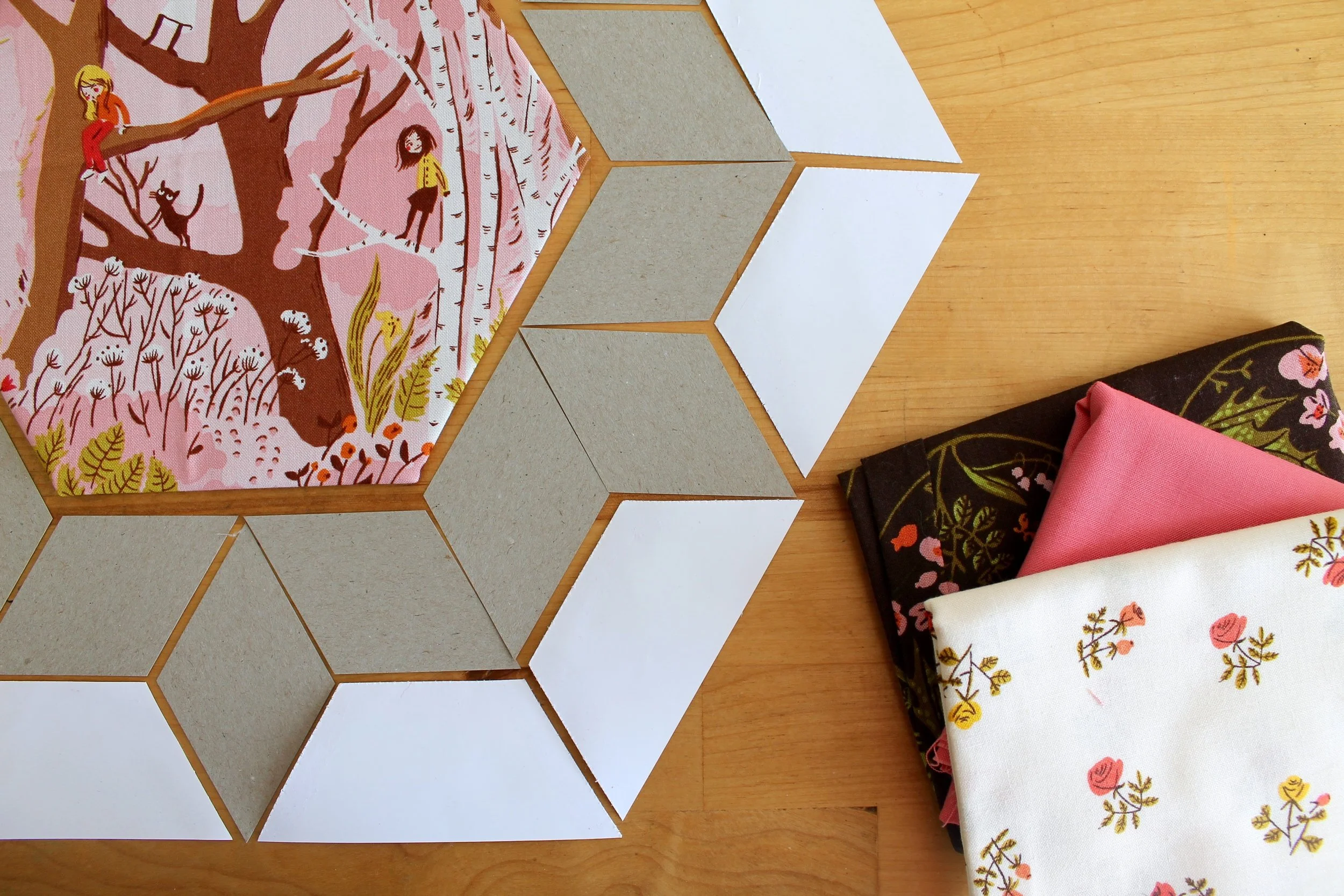 Shape Family Challenge Link Up! — Tales of Cloth | English Paper Pieces
