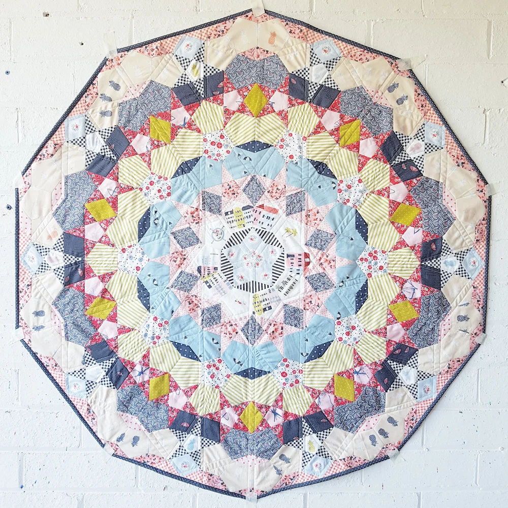 Pirouette Quilt — Tales of Cloth | English Paper Pieces