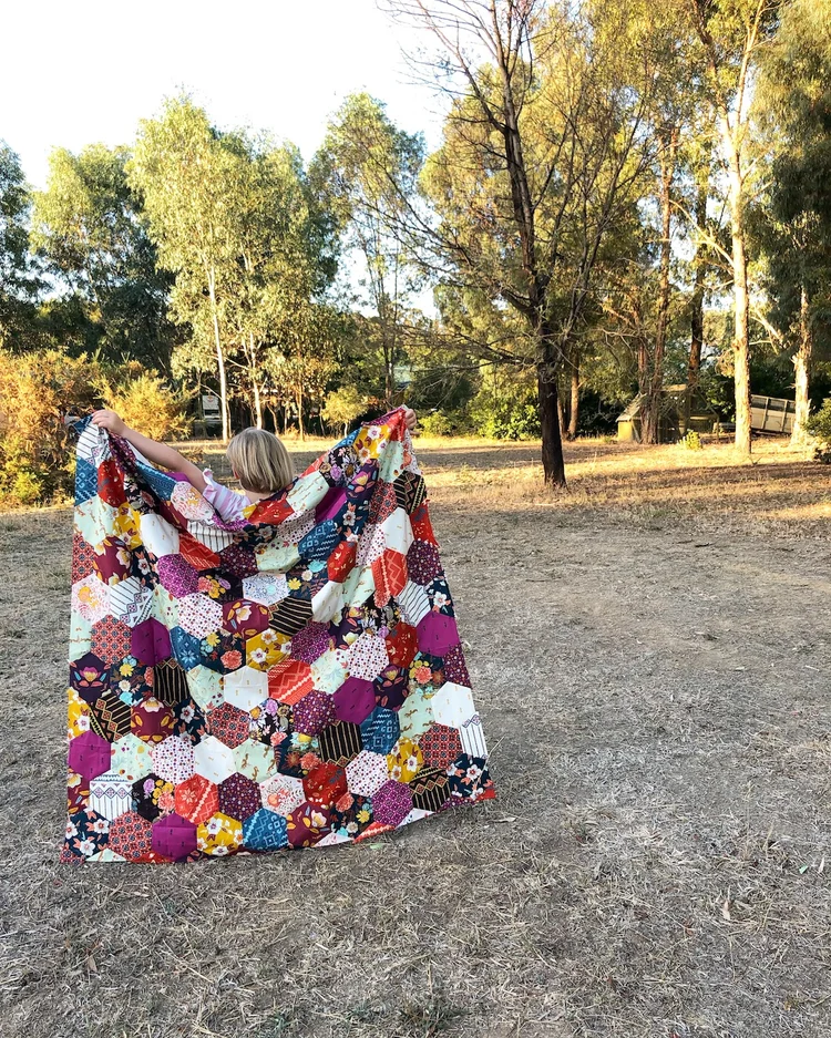 Kindling Quilt — Tales of Cloth | English Paper Pieces