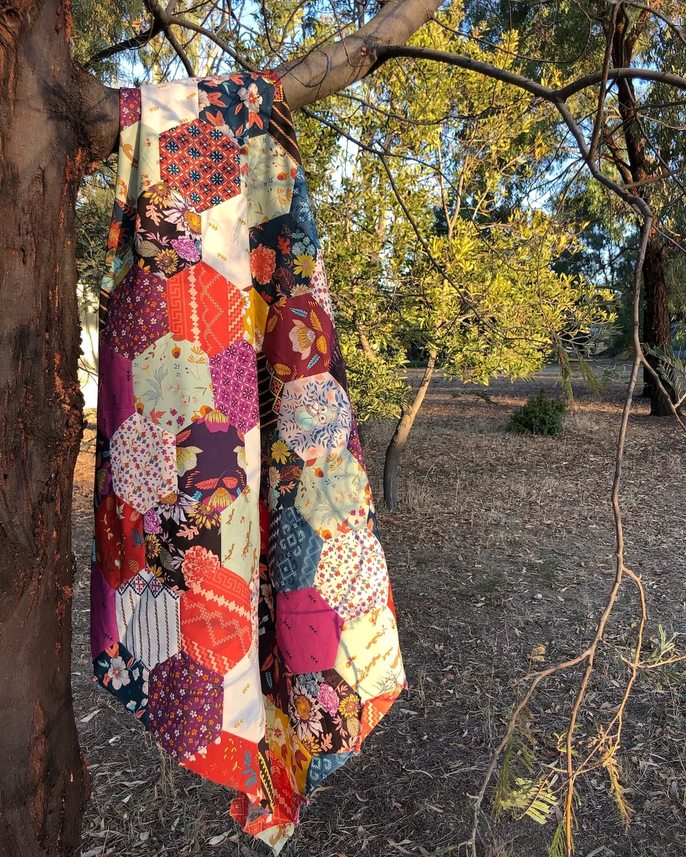 Kindling Quilt — Tales of Cloth | English Paper Pieces
