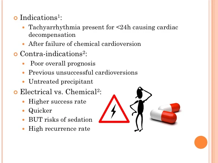 Electrical Cardioversion — learnED