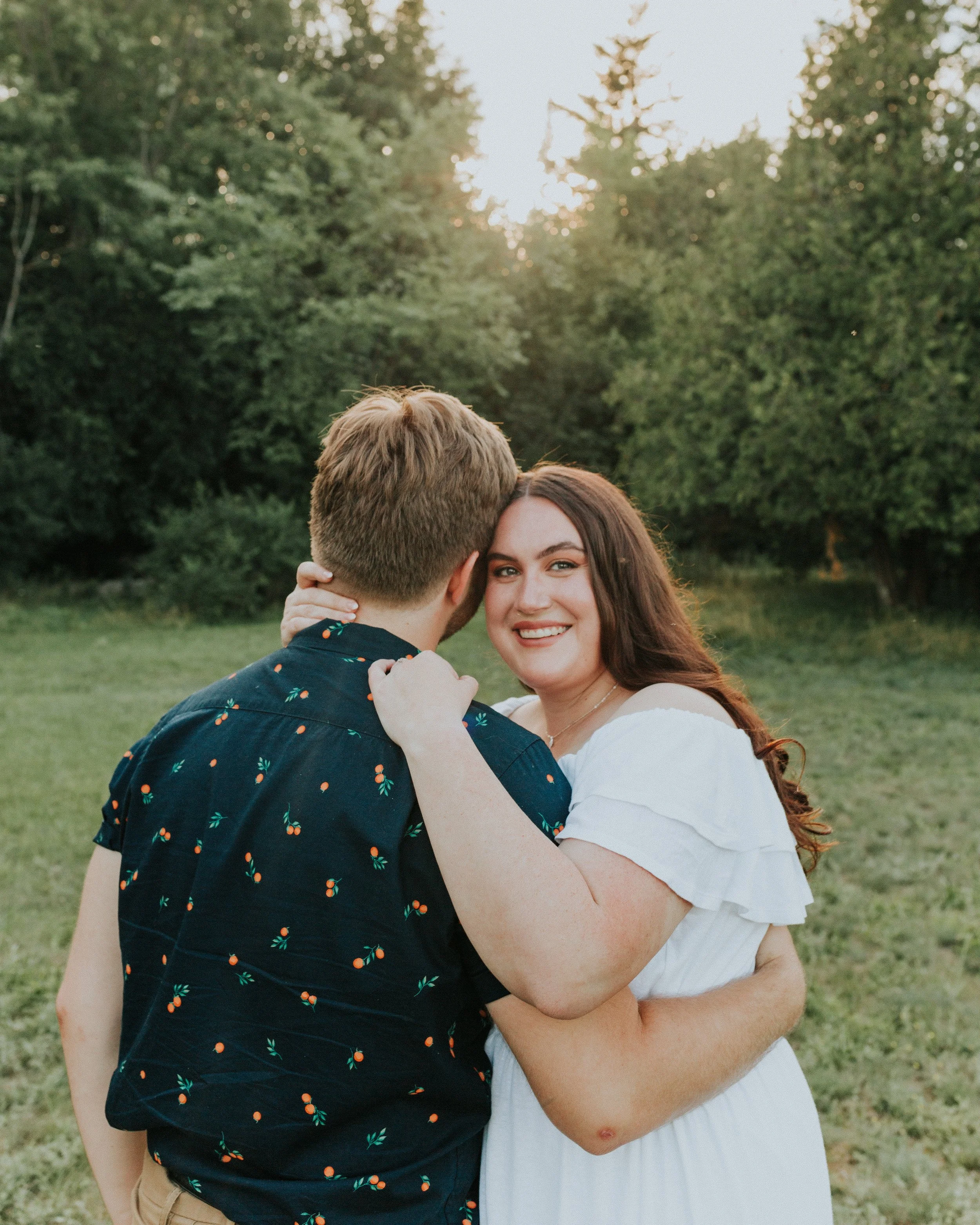 Romantic Sunset Engagement Session at Pinhey's Point in Ottawa — White ...