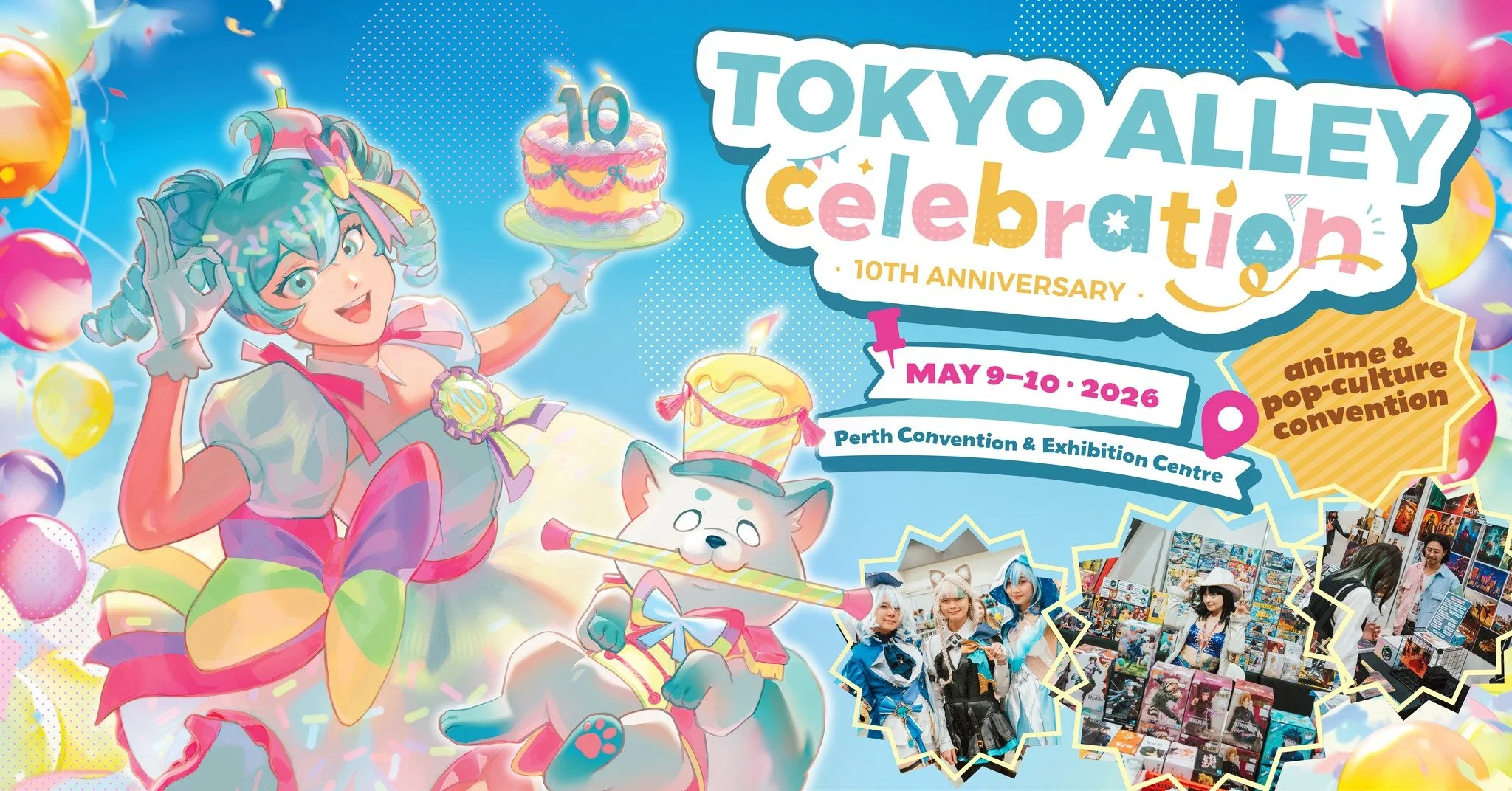 Tokyo Alley 10: Celebration - Perth 2026 - Artist Alley L13-14 — The ...
