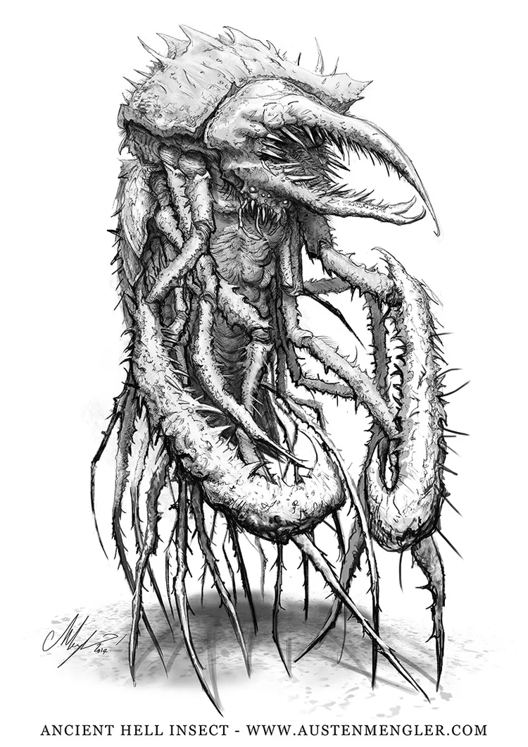 Scary Sketches — The Art of Austen Mengler