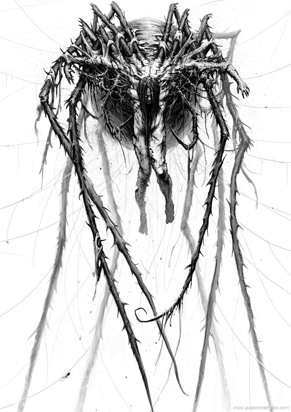 My Shadows - Dark Horror Art Series by Australian Artist & Illustrator ...
