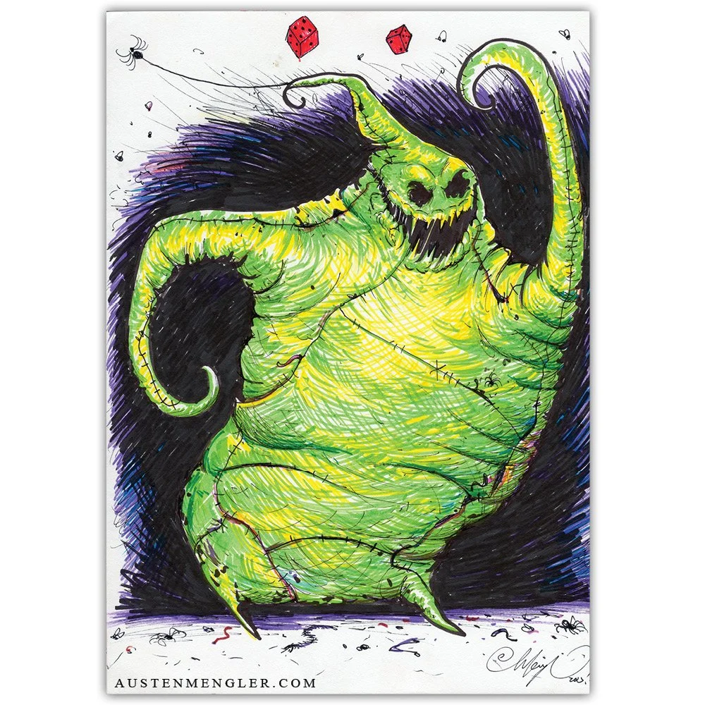 Oogie's Boogie - Signed A3 Print - Pop Horror Fan Art - The Art of ...
