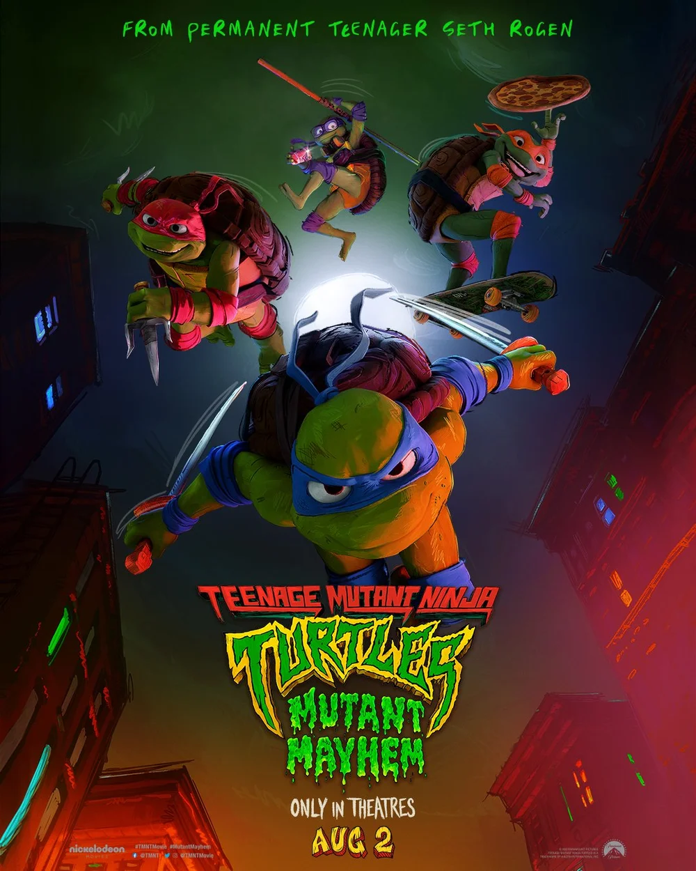 Teenage Mutant Ninja Turtles: Mutant Mayhem — Ted Takes | Movie Reviews ...
