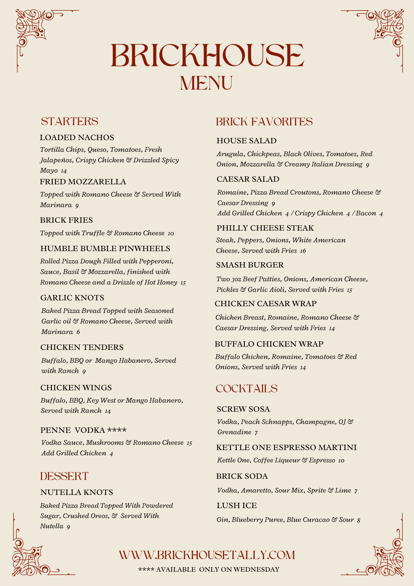 Brick House Restaurant & Bar