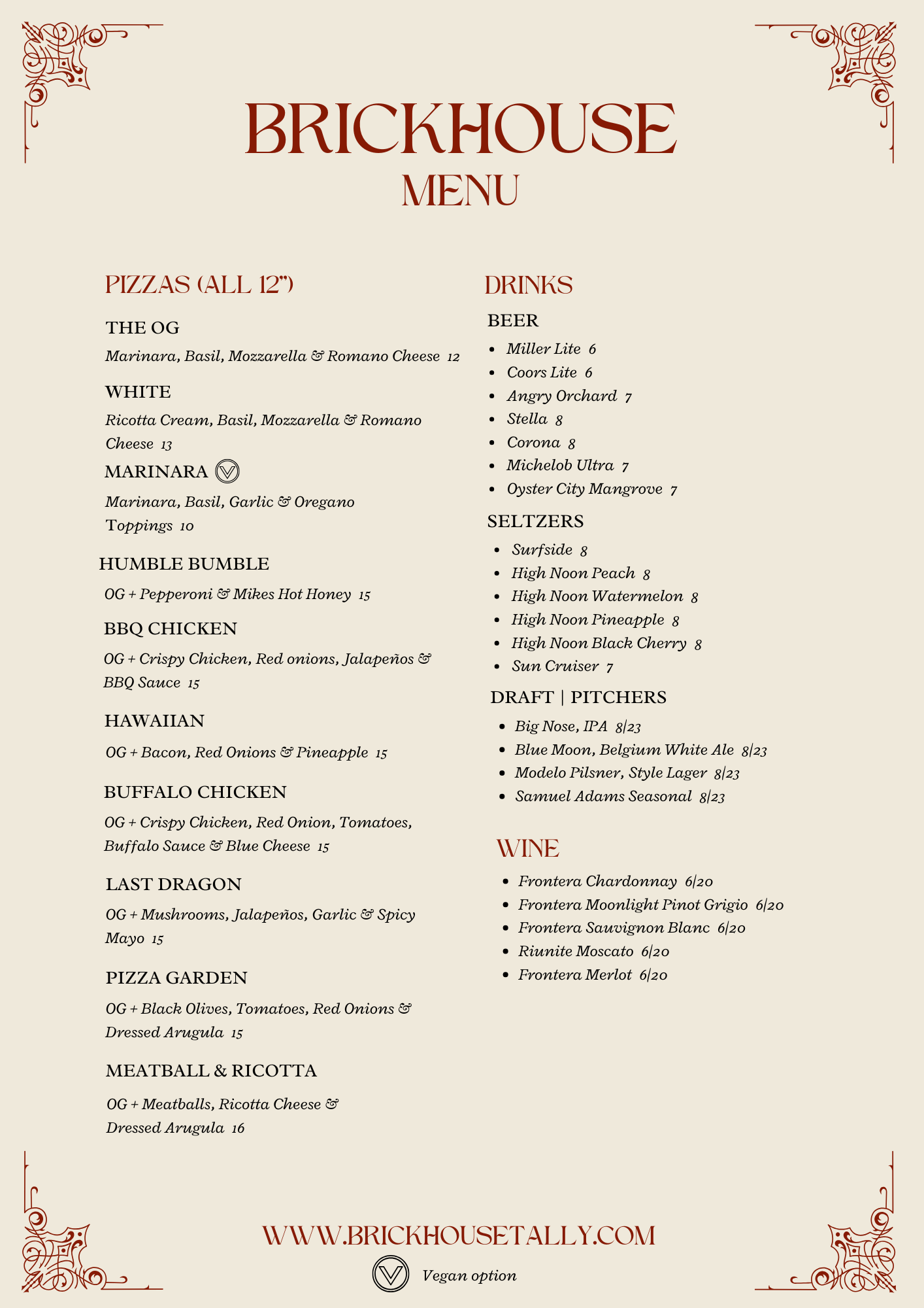 Brick House Restaurant & Bar