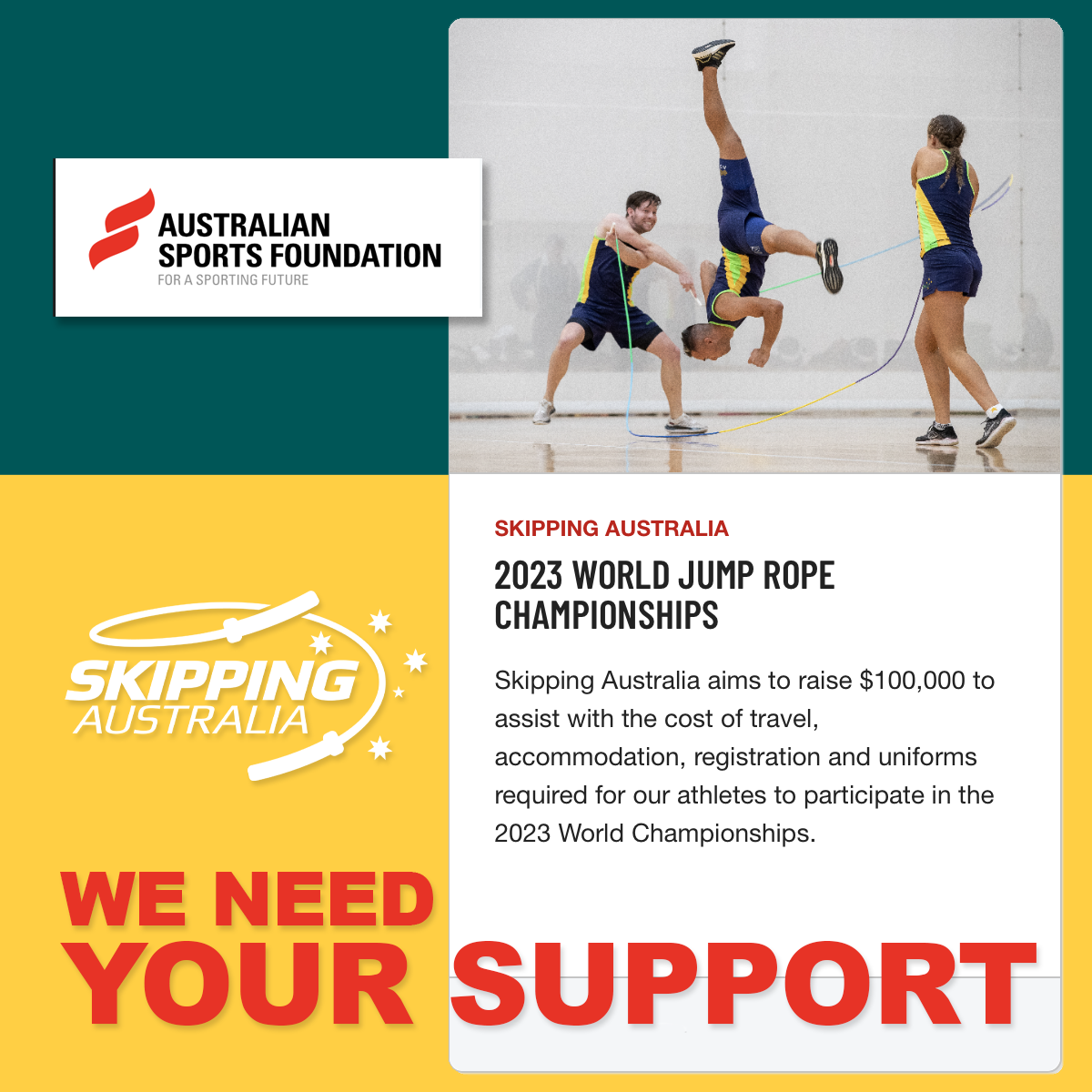 Competitions — Skipping Australia