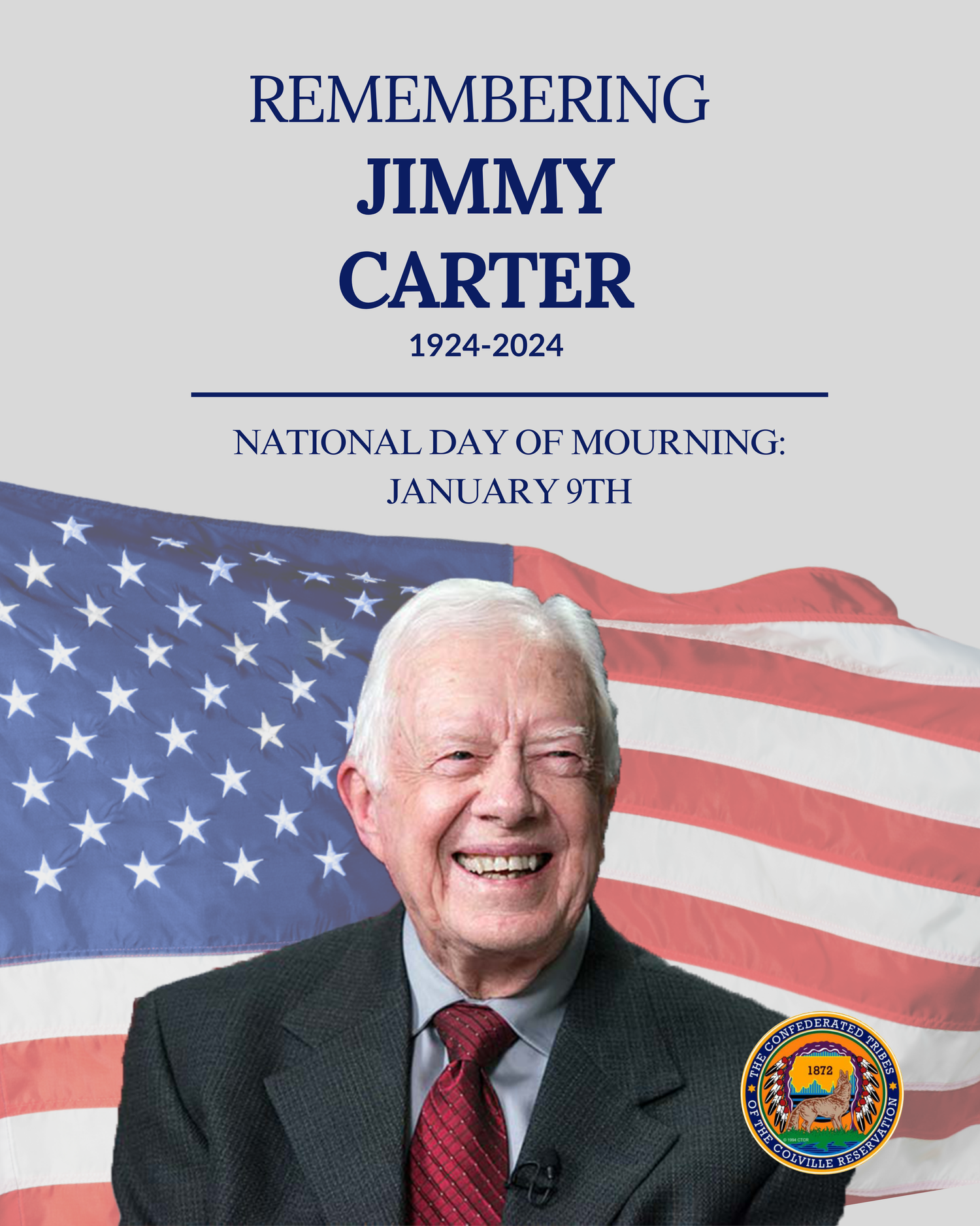 Remembering Jimmy Carter — Colville Tribes